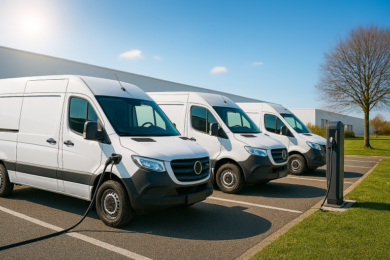 Delivery Fleet EV Charging: Solutions for Fast Electrification - L-Charge